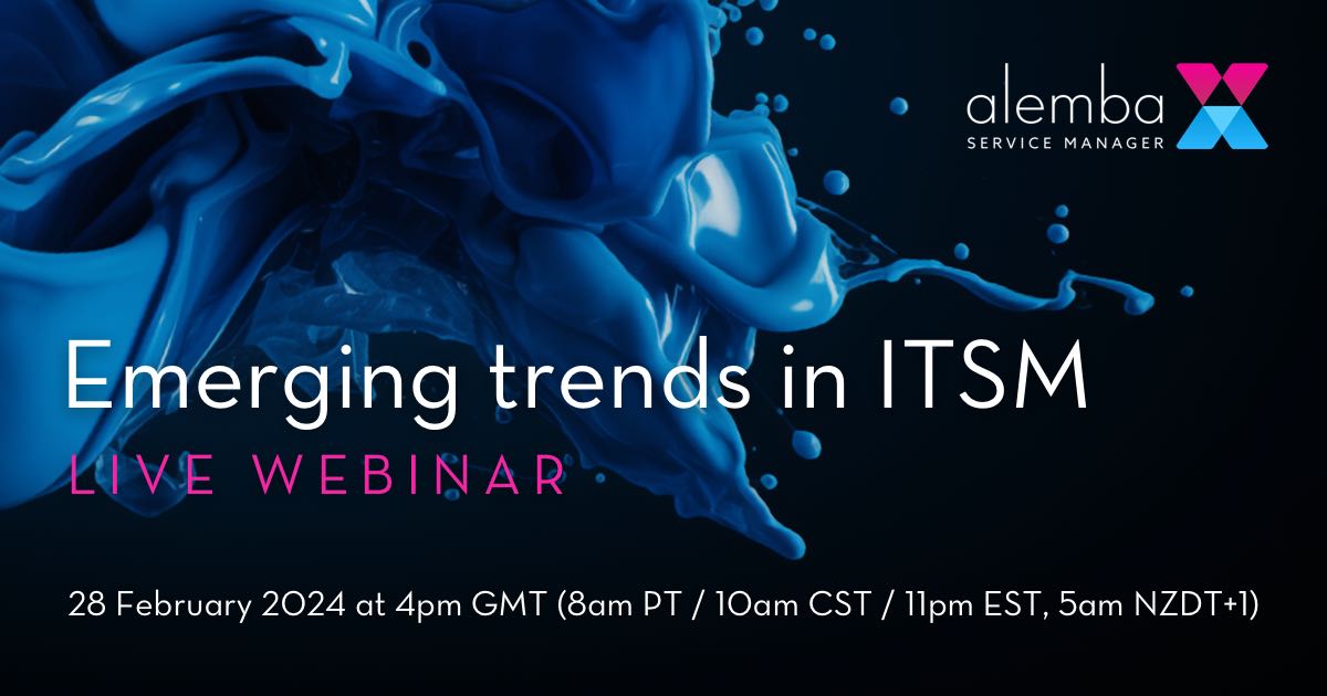 Emerging trends in ITSM | ITSM Events